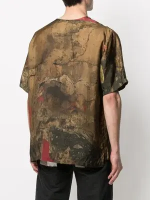 UMA WANG Abstract-print T-shirt