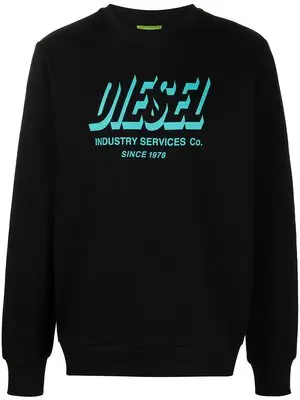 DIESEL Logo-print Sweatshirt