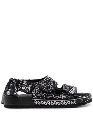 ARIZONA LOVE Apache Bandana Sandals - Black