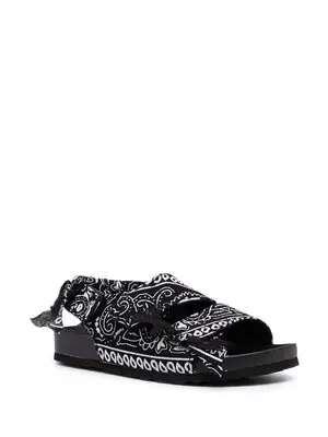 ARIZONA LOVE Apache Bandana Sandals - Black