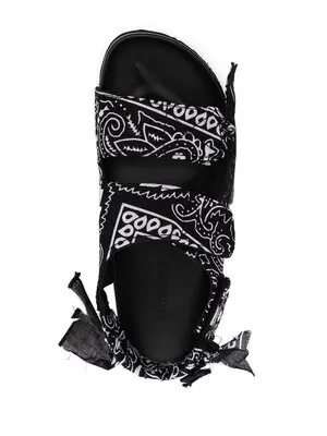 ARIZONA LOVE Apache Bandana Sandals - Black