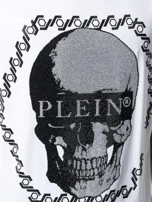 Philipp Plein Crystal-skull Crew Neck T-shirt