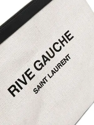Saint Laurent Logo-print Clutch