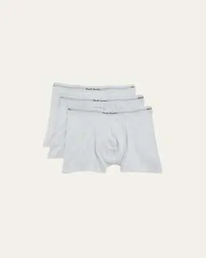 Paul Smith 3-pack Long Leg Trunks - White