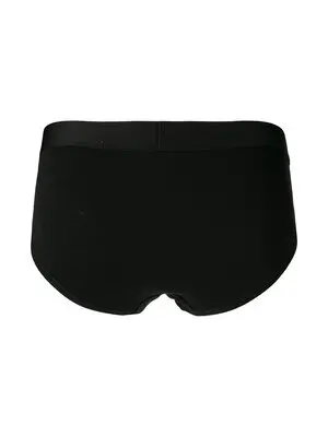 Dsquared2 Logo Waistband Briefs - Black
