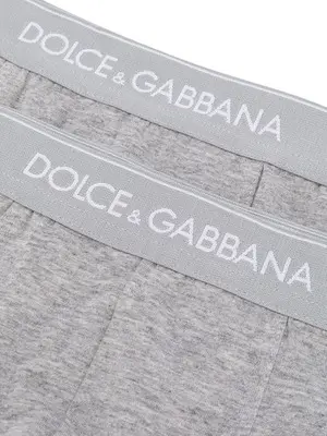 Dolce & Gabbana Logo-waistband Boxer Briefs