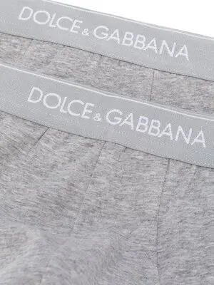 Dolce & Gabbana Logo-waistband Boxer Briefs