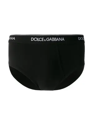 Dolce & Gabbana Brando Logo-waistband Briefs