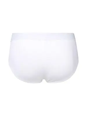 Dolce & Gabbana Brando Logo-waistband Briefs - White