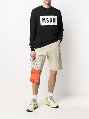 MSGM Logo-print Sweatshirt - Black