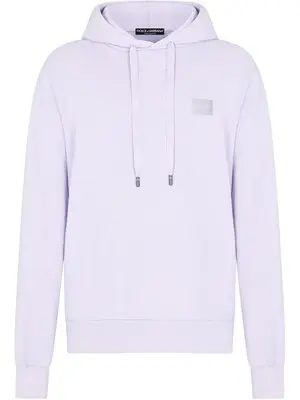Dolce & Gabbana Logo Plaque Hoodie