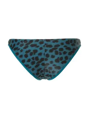 DUSKII Reversible Leopard-print Bikini Bottoms