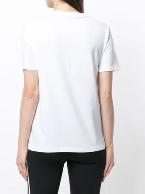 Adidas Trefoil Logo Crewneck T-shirt - White