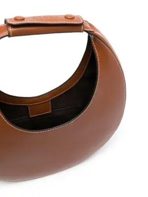 Staud Moon Leather Shoulder Bag