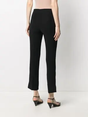 Emporio Armani Cropped Slim-fit Trousers