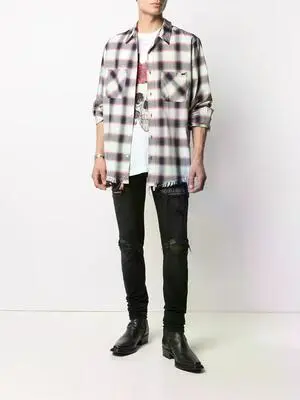 Amiri Distressed Skinny Jeans