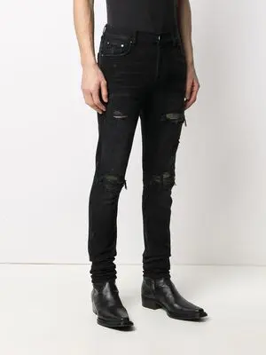 Amiri Distressed Skinny Jeans