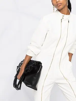 Stella McCartney Double-zip Tapered Jumpsuit