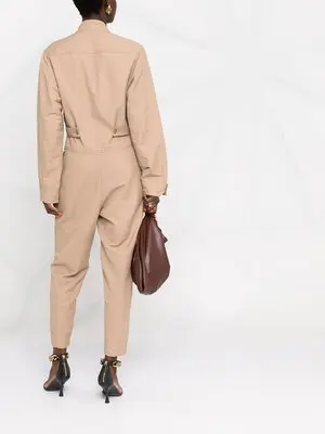 Stella McCartney Double-zip Tapered Jumpsuit