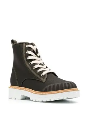 Hogan Combat Lace-up Boots