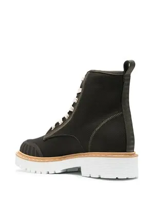 Hogan Combat Lace-up Boots