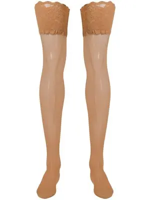 Wolford Wolford Satin 20 Stay-Ups Neutrals