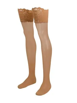 Wolford Satin 20 Stay-ups - Neutrals