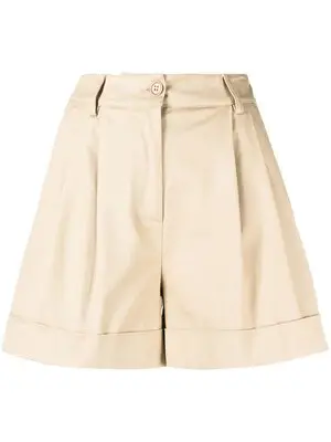 P.a.r.o.s.h Peat Detai Cotton Shorts