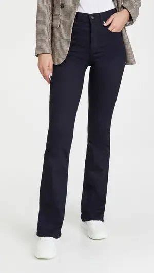Veronica Beard Beverly High Rise Skinny Flare Jeans