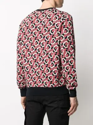 Moncler Jacquard Logo Crew-neck Jumper