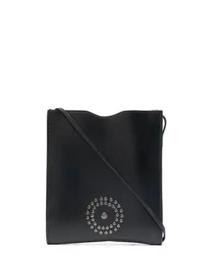 10 CORSO COMO Logo-studded Leather Shoulder Bag