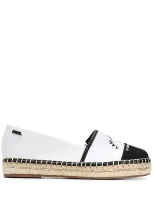 Karl Lagerfeld Two-tone Espadrilles