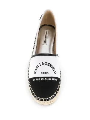 Karl Lagerfeld Two-tone Espadrilles