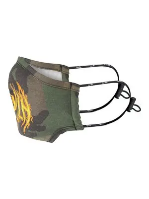 HACULLA. Flame Logo Face Mask