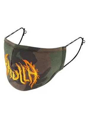 HACULLA. Flame Logo Face Mask