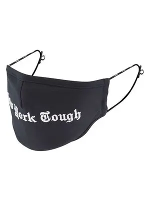 HACULLA. Embroidered Slogan Face Mask