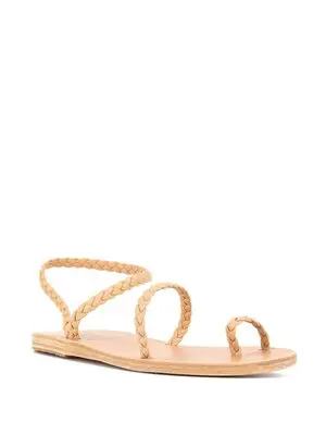 ANCIENT GREEK SANDALS Plait Strap Sandals - Neutrals