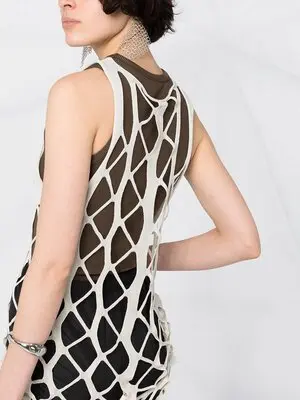 Rick Owens Cut-out Sleeveless Top