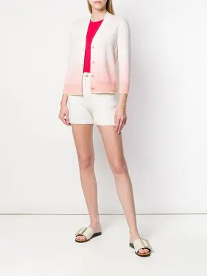 BARRIE High-waisted Knit Shorts - Neutrals
