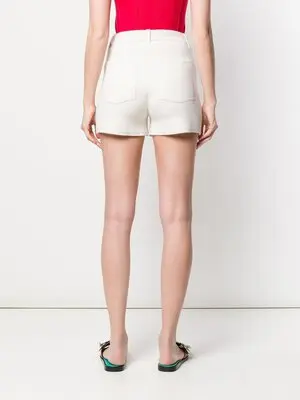 BARRIE High-waisted Knit Shorts - Neutrals