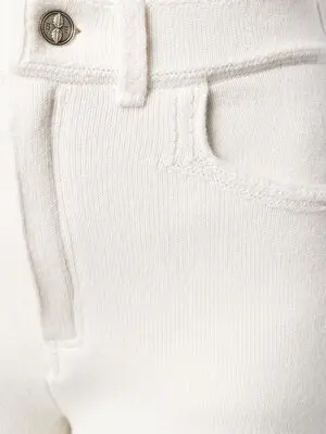 BARRIE High-waisted Knit Shorts - Neutrals