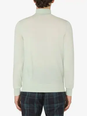 Dolce & Gabbana Knitted Roll-neck Jumper - Green