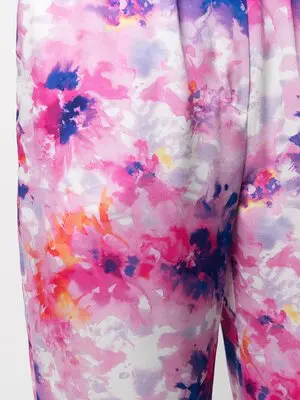 MSGM Floral-print Trousers