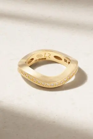 Lauren Rubinski 14-karat Diamond Ring