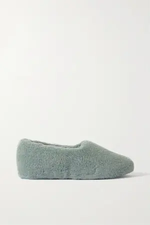 Loro Piana Wintercozy Faux Shearling Slippers