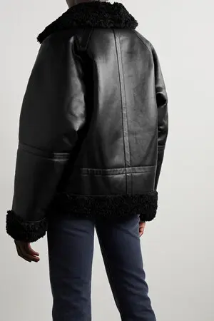 STAND STUDIO Rind Faux Shearling Coat