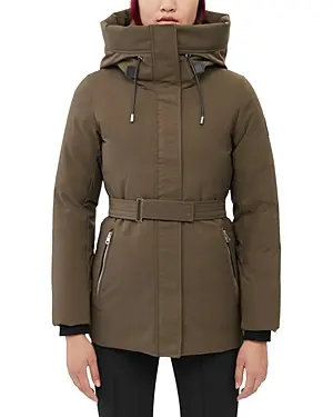 Mackage Mackage Jeni Hooded Down Parka Army