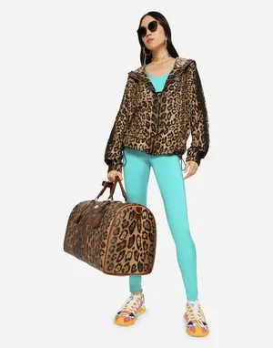 Dolce & Gabbana Leopard-print Nylon Anorak
