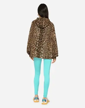 Dolce & Gabbana Leopard-print Nylon Anorak