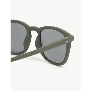 IZIPIZI E Square-frame Sunglasses - Black